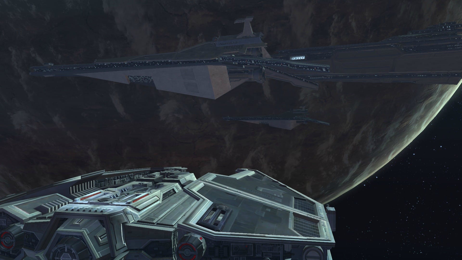 STAR WARS: The Old Republic - Horrible planet textures